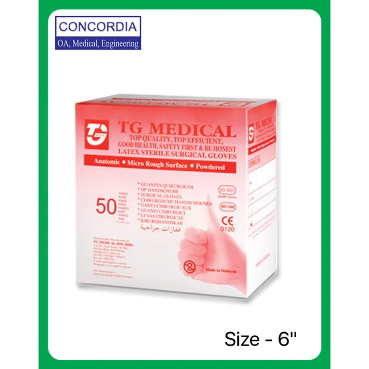 TG Medical Surgical Glove 6'' | Shop.com.mm