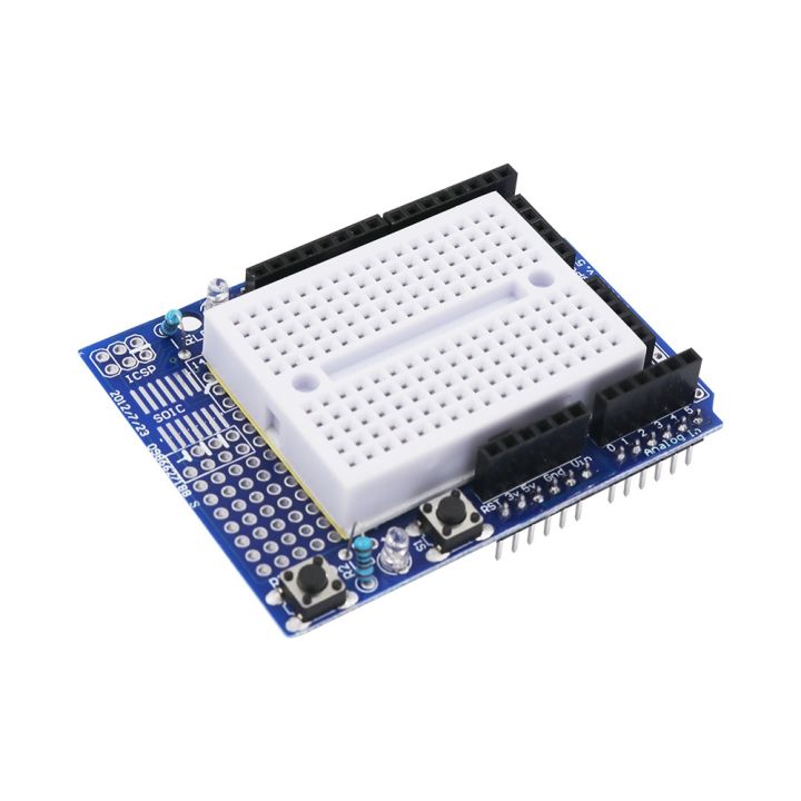 Arduino Prototype Shield With Mini Breadboard Mm