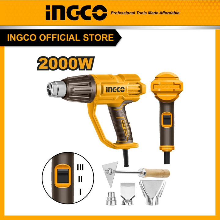 (Preorder) INGCO(INGCO)| Electric hot air blower HG200078 | Shop.com.mm