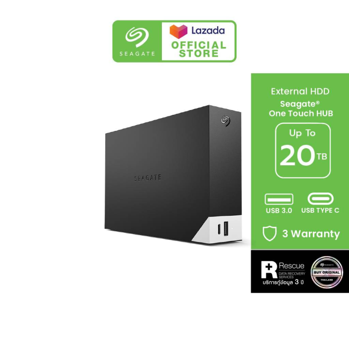 (Preorder) SEAGATE EXTERNAL HDD One Touch HUB / 3.5" (External Hard ...
