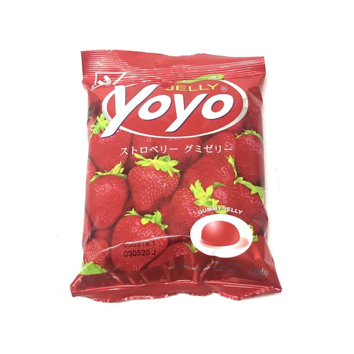 Yo Yo Gummy Strawberry Jelly 80Gm | Shop.com.mm