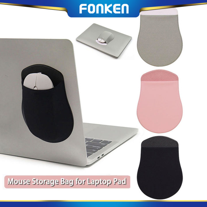 (Preorder)FONKEN Mouse Organizer Self-adhesive Back of Laptop Sticky ...