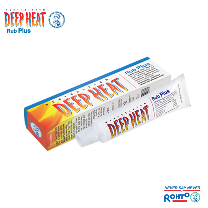 DEEP HEAT 30G (RUB PLUS) | Shop.com.mm