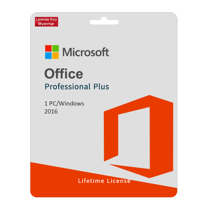 Microsoft Office 2016 Pro Plus License Key | Shop.com.mm