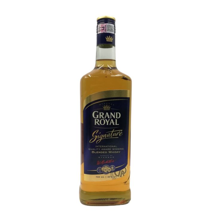Grand Royal Signature Grain Whiskies 40% 700Ml | Shop.com.mm