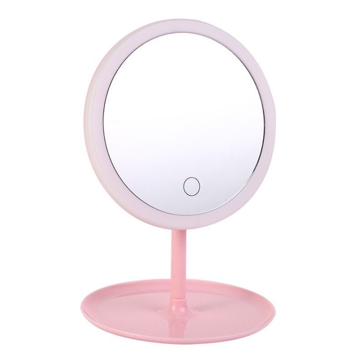 (Preorder) LED illuminated makeup mirror, 1200mAh battery, 3 levels of ...