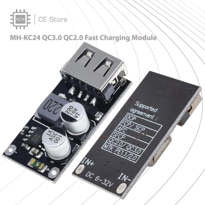 MH-KC24 QC3.0 QC2.0 Fast Charging Module - CE Store | Shop.com.mm