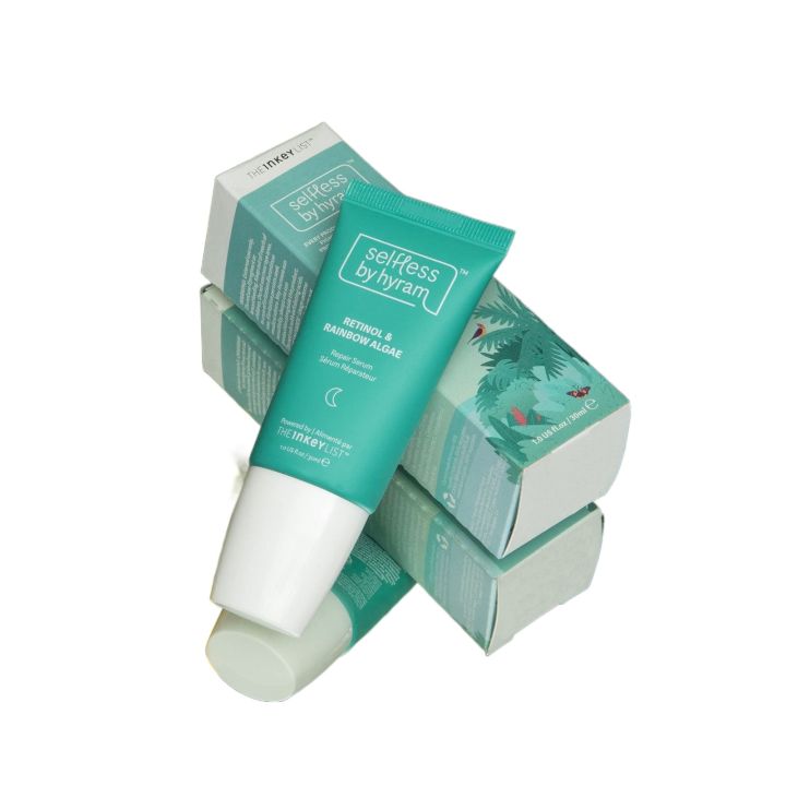 The Inkey List Selfless By Hyram Retinol & Rainbow Algae Repair Serum ...