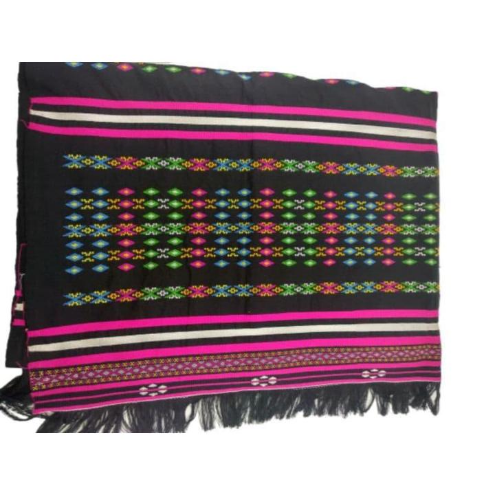 YoYaMay Myanmar Traditional Ethnic Falam Longyi - Hand-woven - Falam ...
