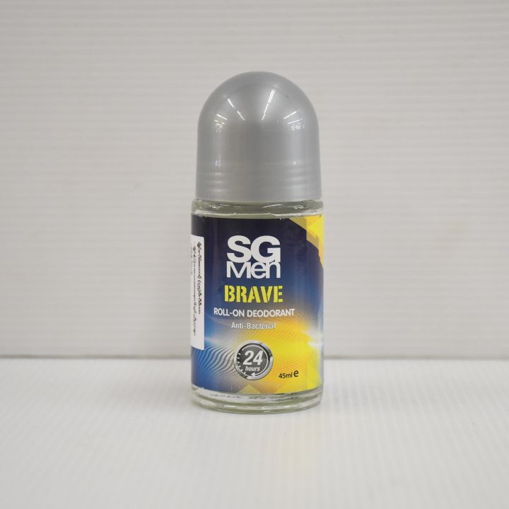 SG Men Brave Deodorant Roll-On 45ml | Shop.com.mm