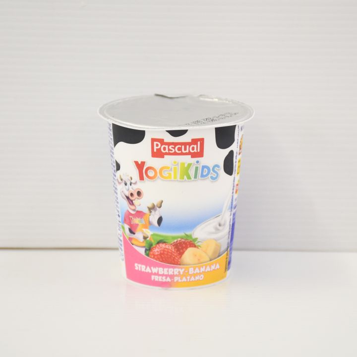 Pascual Yogikids Strawberry & Banana 125g | Shop.com.mm