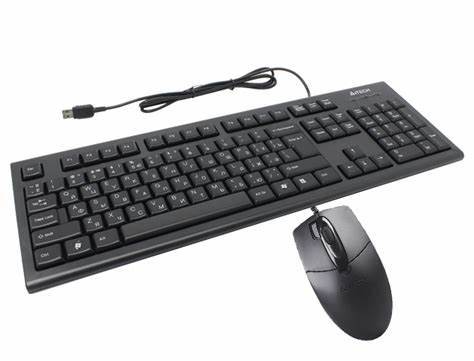 A4Tech USB Keyboard and Mouse Set | Shop.com.mm