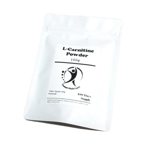 L Carnitine Powder 100g Weight Loss & Fat Burning Supplement | Shop.com.mm