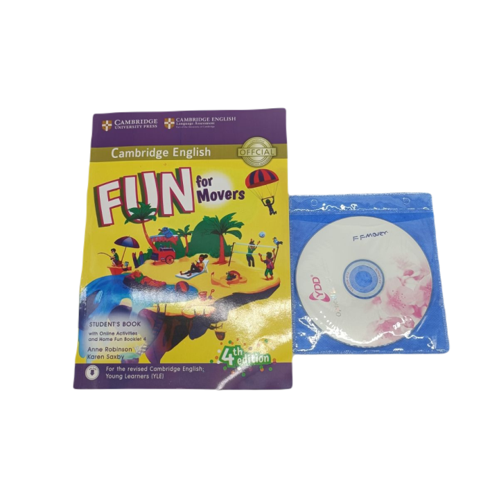 Cambridge English Fun for Movers (4th edition) CDပါ | Shop.com.mm