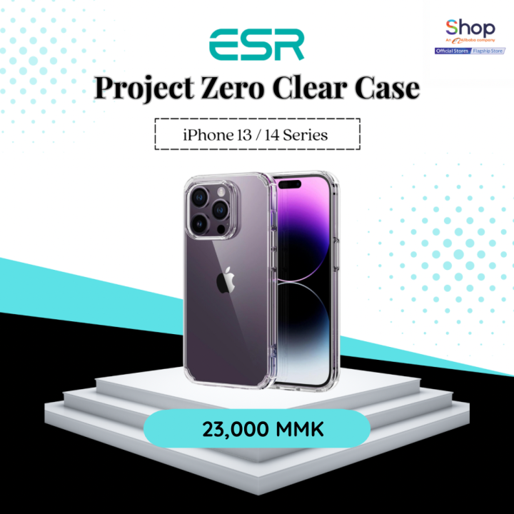 ESR Project Zero Case Clear [ iPhone 13 Pro Max ] | Shop.com.mm