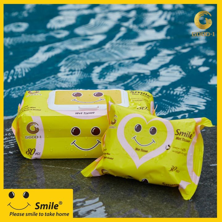 Smile Wet Tissue 30s (Aroma) | Shop.com.mm