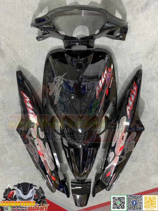 (Preorder) Mio 5VV body kit for old model, first generation Mio, black ...