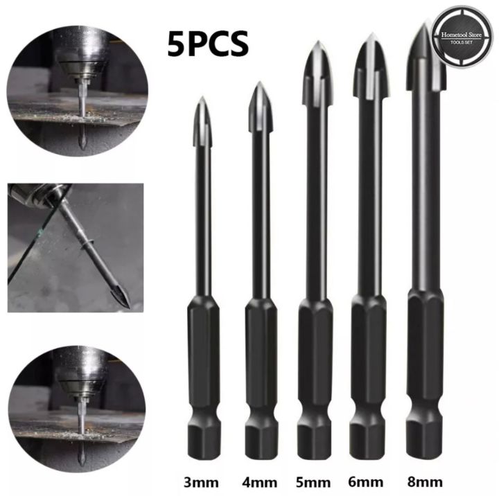 Multifunction Cross Alloy Drill Bit Set | Shop.com.mm