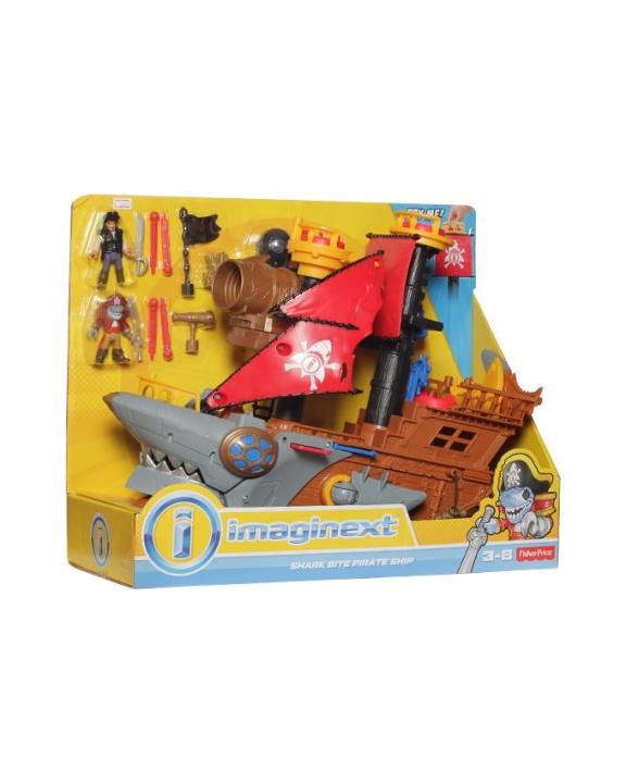 Fisher-Price Imaginext Shark Bite Pirate Ship | Shop.com.mm