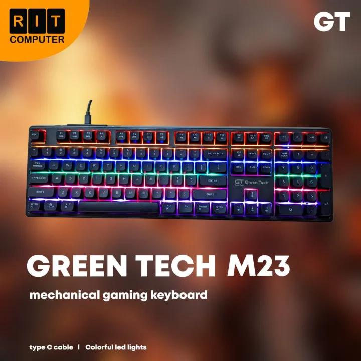 Green Tech M23 Mechanical Gaming Keyboard | Shop.com.mm