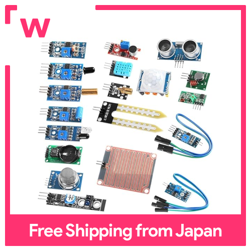 (Preorder) ACEIRMC 16-in-1 Arduino Sensor Module Kit, Raspberry Pi R3 ...