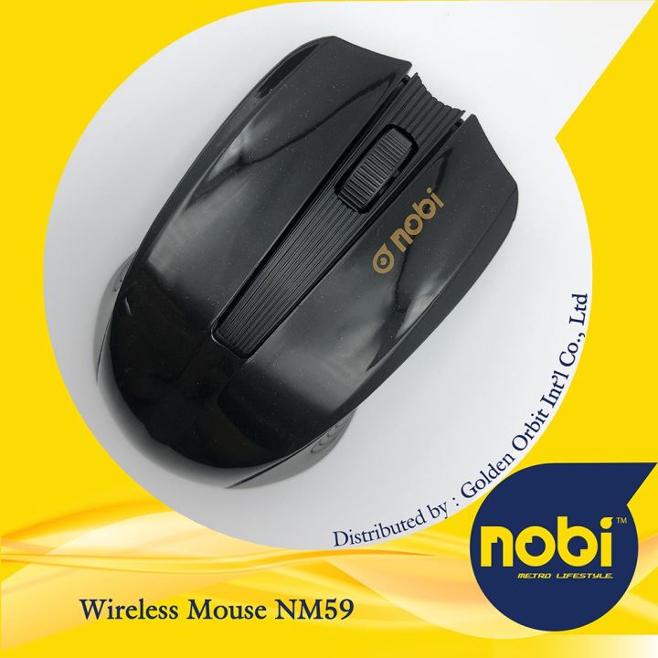 Nobi Wireless Optical Mouse (NM59) | Shop.com.mm