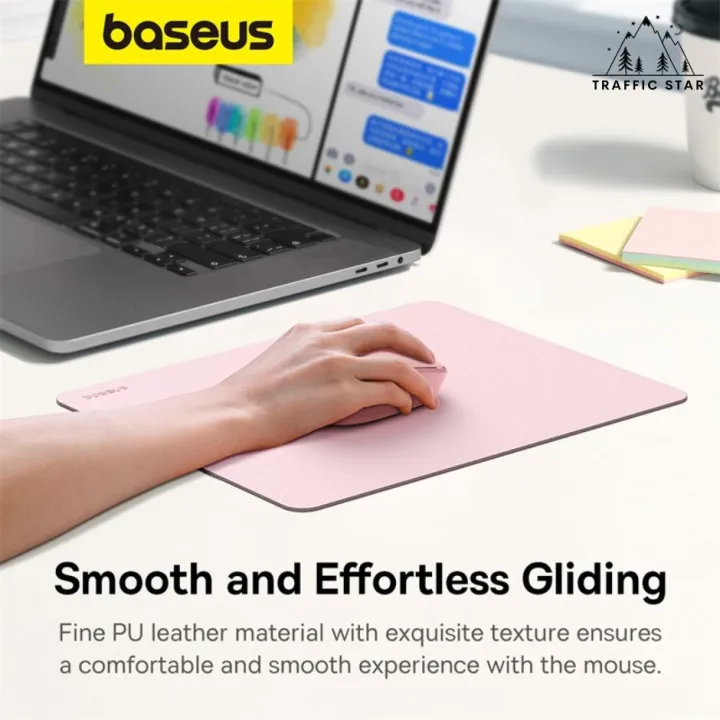 Baseus Mouse Pad Gaming Mousepad Office Computer Mouse Mat Double-sided ...