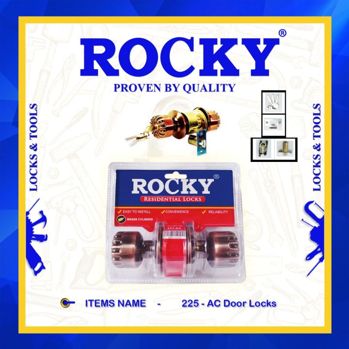 ROCKY DoorLock No. 225 AC | Shop.com.mm
