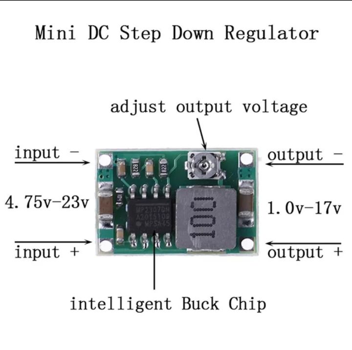 Mini-360 DC-DC Buck Converter Step Down Module | Shop.com.mm
