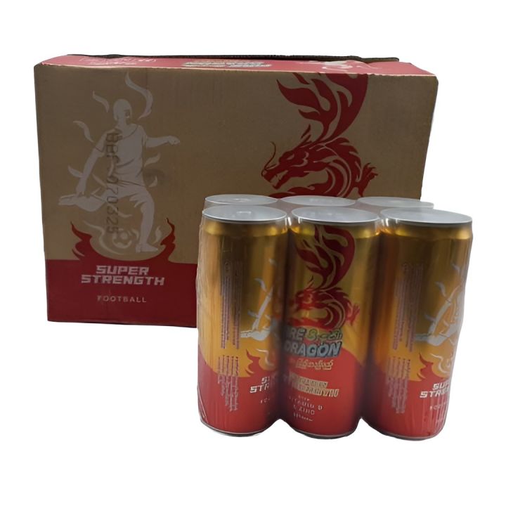 Asia Fire Dragon Energy Drink 330ml x24s | Shop.com.mm