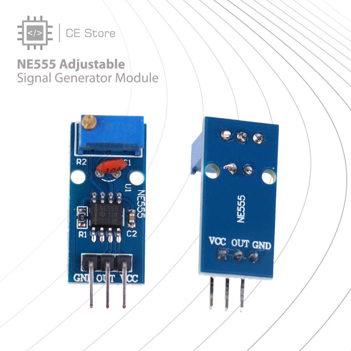 NE555 Adjustable Signal Generator Module - CE Store | Shop.com.mm