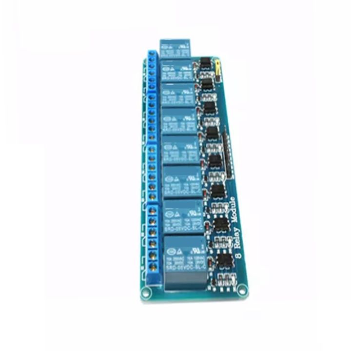 8-Way Relay Module 12V with Optocoupler Isolation Supports AVR/51/PIC Single-Chip PLC Relay ...