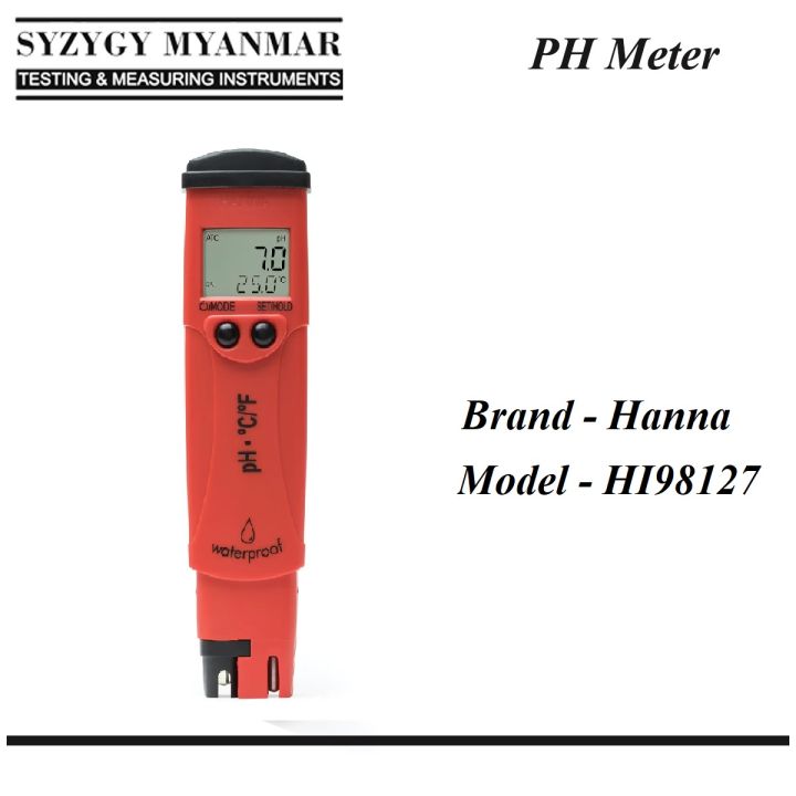 HANNA HI98127 pH Meter (-2 - 16 PH) | Shop.com.mm