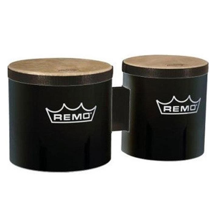 REMO pre tuned bongos BLACK | Shop.com.mm