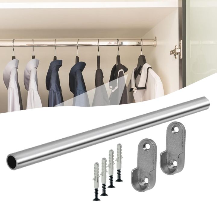 Stainless Steel Closet Hanger Rod 76cm - 1set | Shop.com.mm