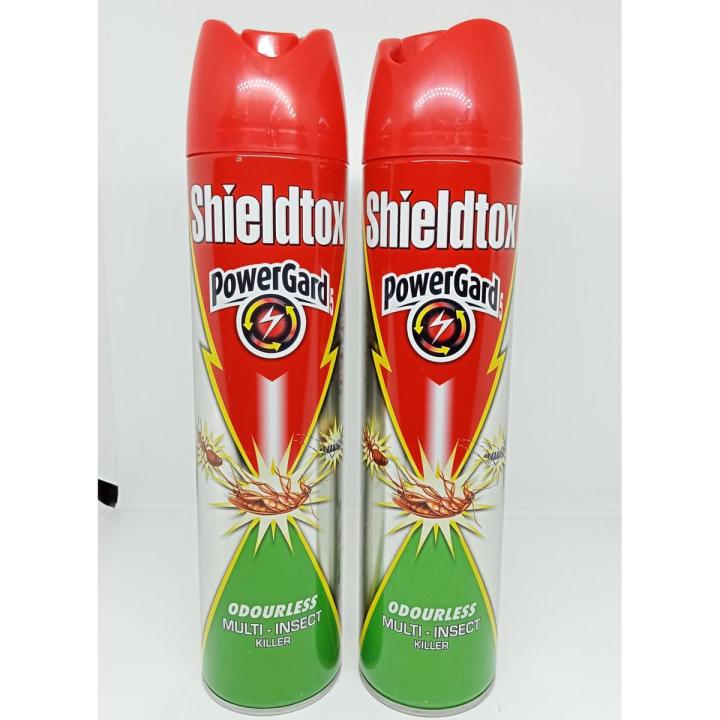 Shieldtox Silver Power Gard flying insect Insecticide Spray 600ml ...