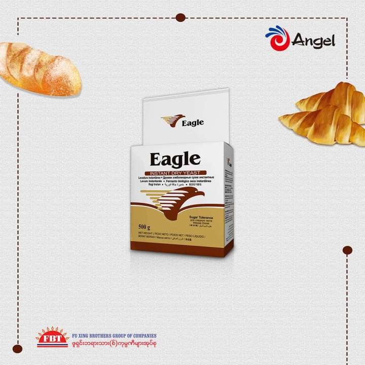 Instant Dry Yeast - High Sugar (Eagle Brand) - 500g | Shop.com.mm