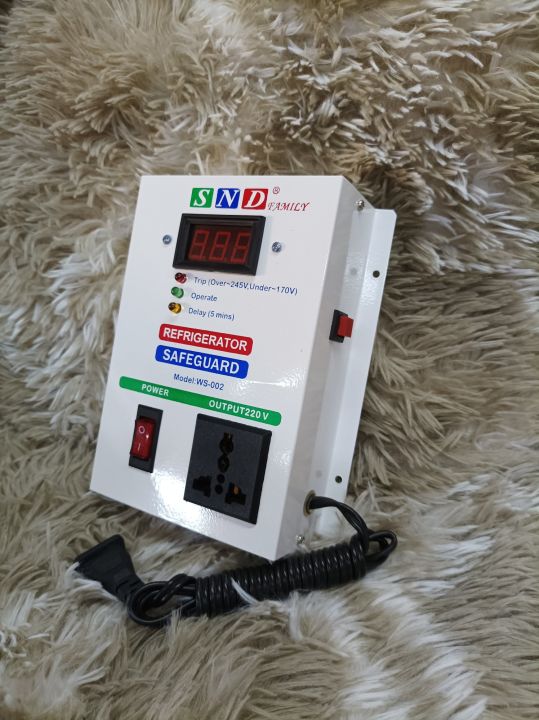 SND FAMILY DIGITAL SAFEGUARD (MULTISOCKET 220V AC PUSH) | Shop.com.mm