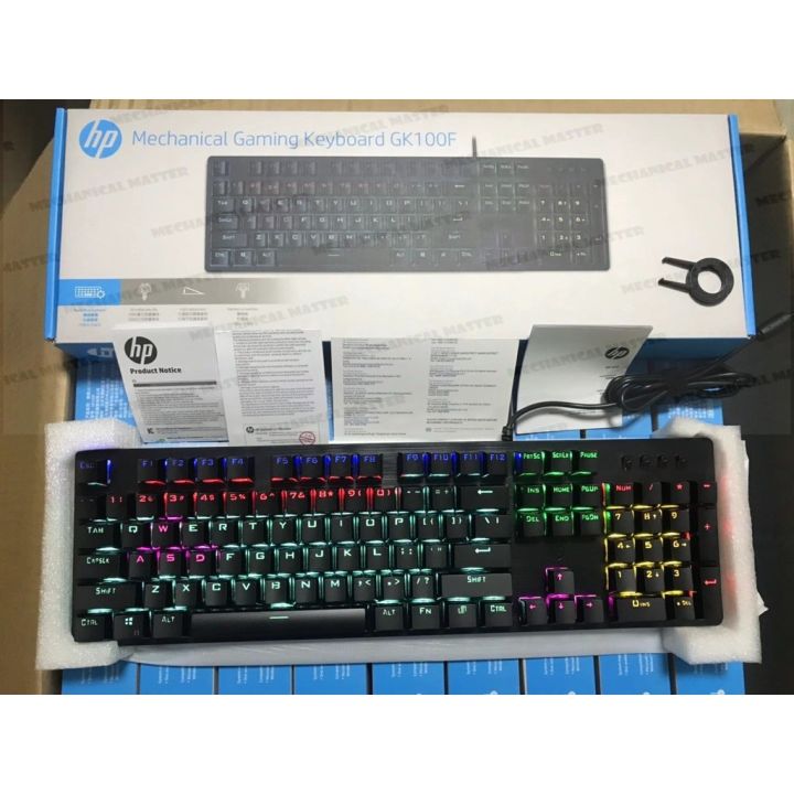 HP GK100F Mechanical Keyboard (112536)MML | Shop.com.mm