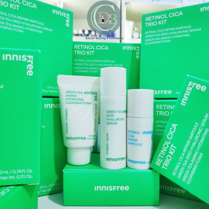 Innisfree Retinol Cica Trio Kit | Shop.com.mm