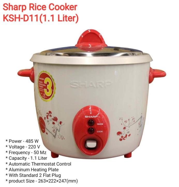 Sharp Rice Cooker ( 1.1 Liter ) | Shop.com.mm
