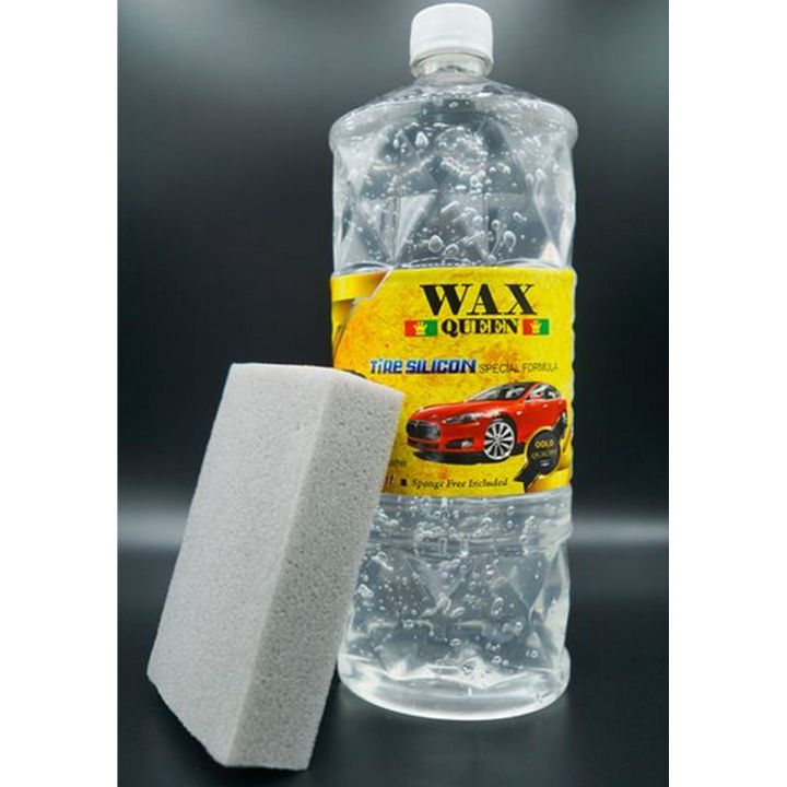 Tyre Silicon/Tire Polish/Car Wheel polish shine 1L (Clear Gel) | Shop ...