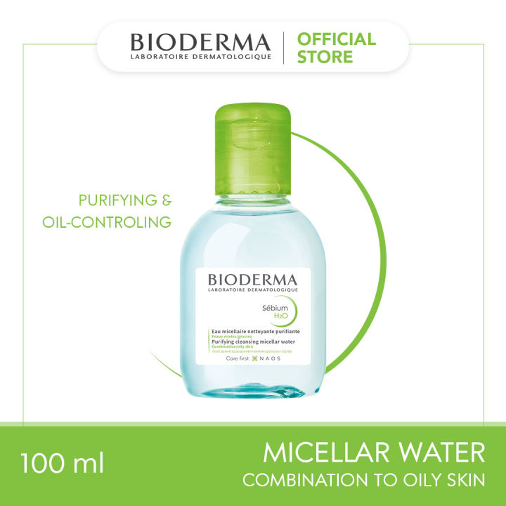 Bioderma_Sebium H2O Purifying Micellar Water (Facial Non-Rinse Cleanser ...