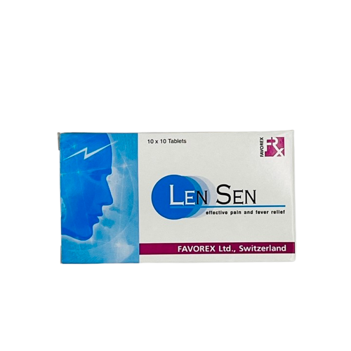 LEN SEN (1x10's) Paracetamol BP 500mg | Shop.com.mm