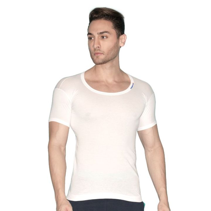 Rupa Frontline Perfume Men T-Shirt RNS White | Shop.com.mm