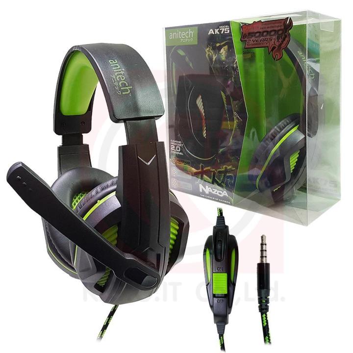 Anitech AK75 Gaming Headphone | Shop.com.mm