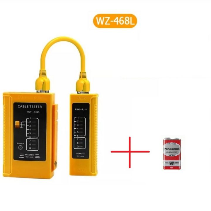 Network Cable Tester WZ-468L | Shop.com.mm