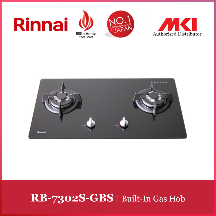 Rinnai RB-7302S-GBS Built-In Gas Hob | Shop.com.mm