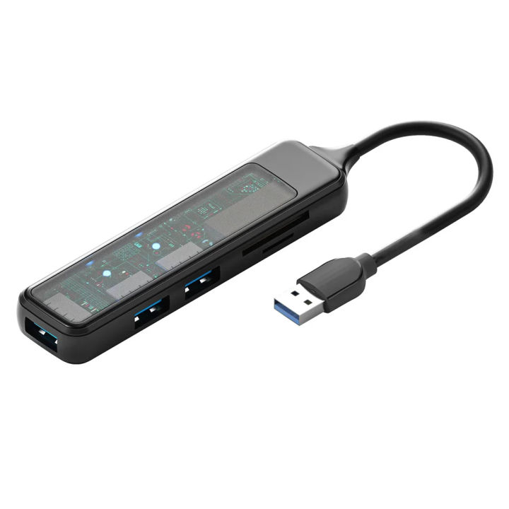 USB 3.0 Hub High Speed USB Splitter Card Reader SD TF Micro SD ...