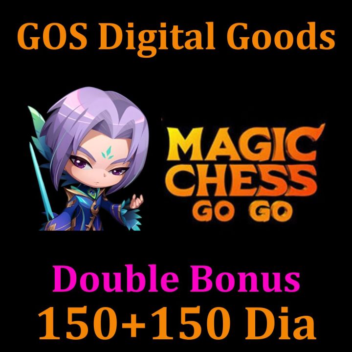 Magic Chess Go Go Double Diamonds 150 + 150 (First Recharge) | Shop.com.mm